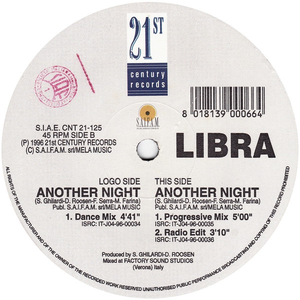 Another Night (Progressive) | Libra Lyrics, Meaning & Videos