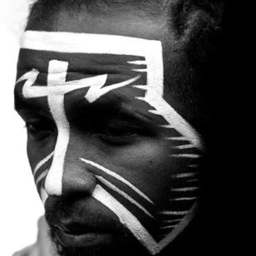 Tech N9ne Face Paint Drawings