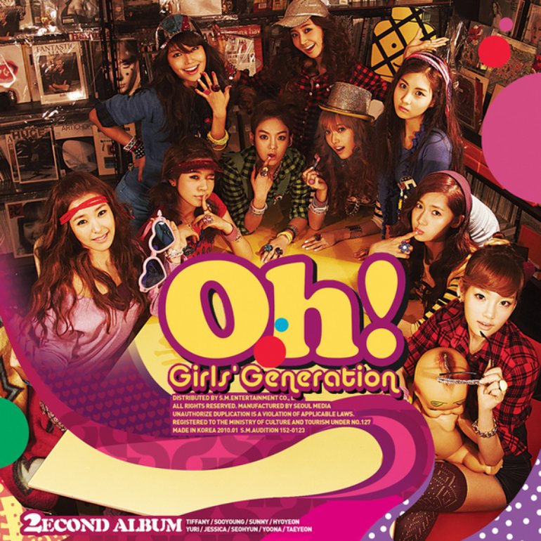 Girls Generation Gee Album Cover