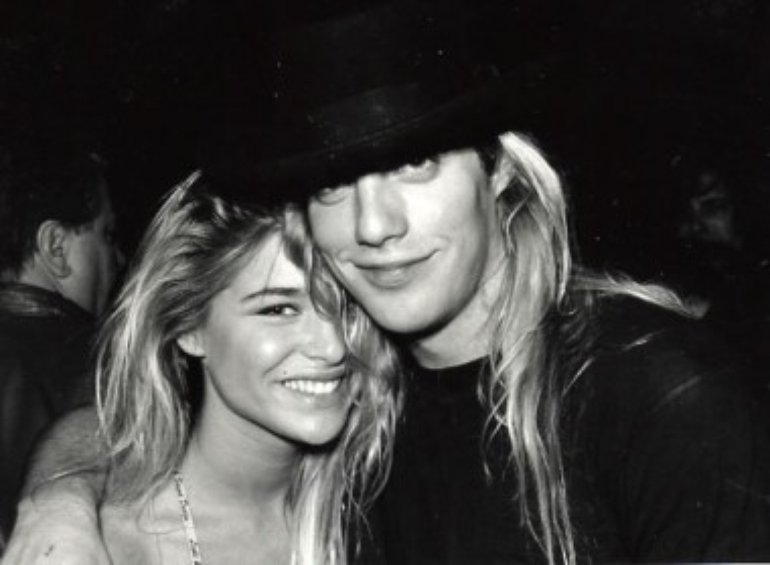 Jani Lane And Bobbi Brown