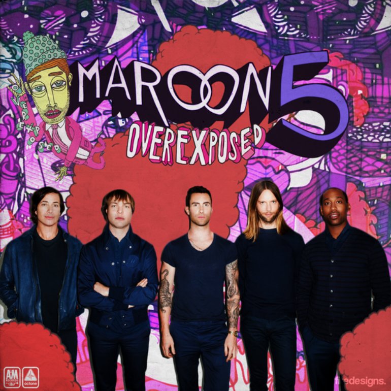Maroon 5 Overexposed Artwork
