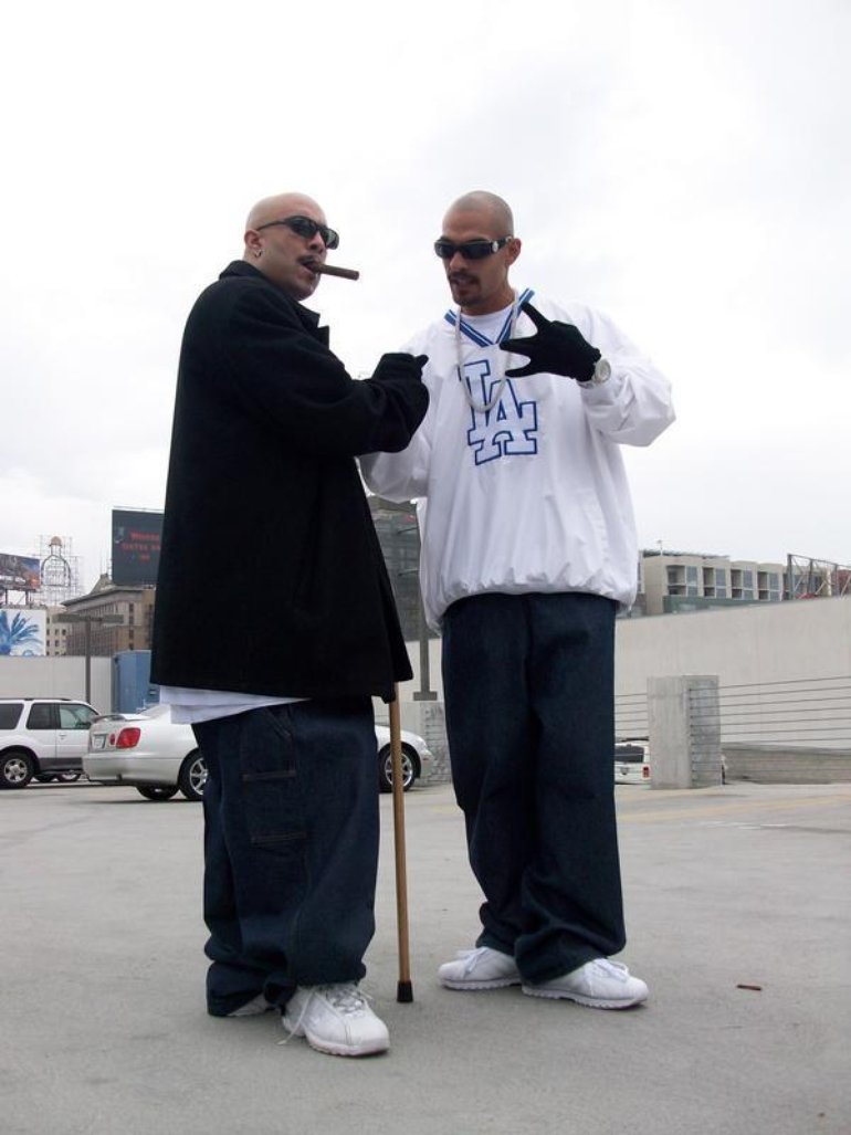 Chicano Gangster Foot Pose