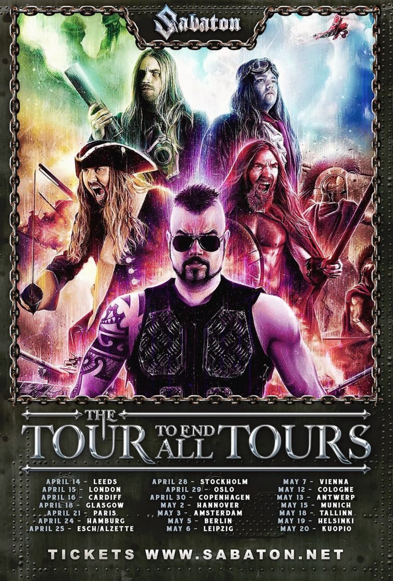 Sabaton tour - Viajessindestino.com