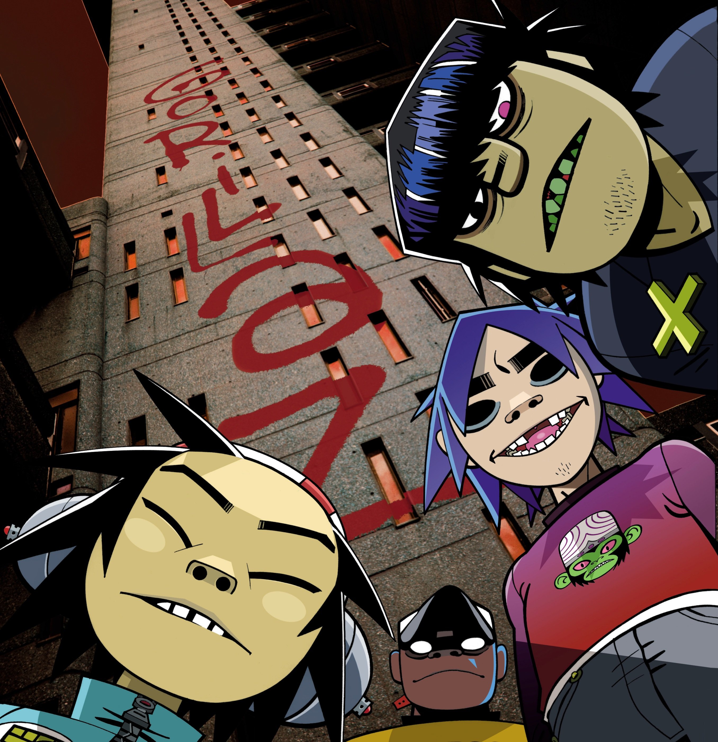 Gorillaz Noodle Real Face