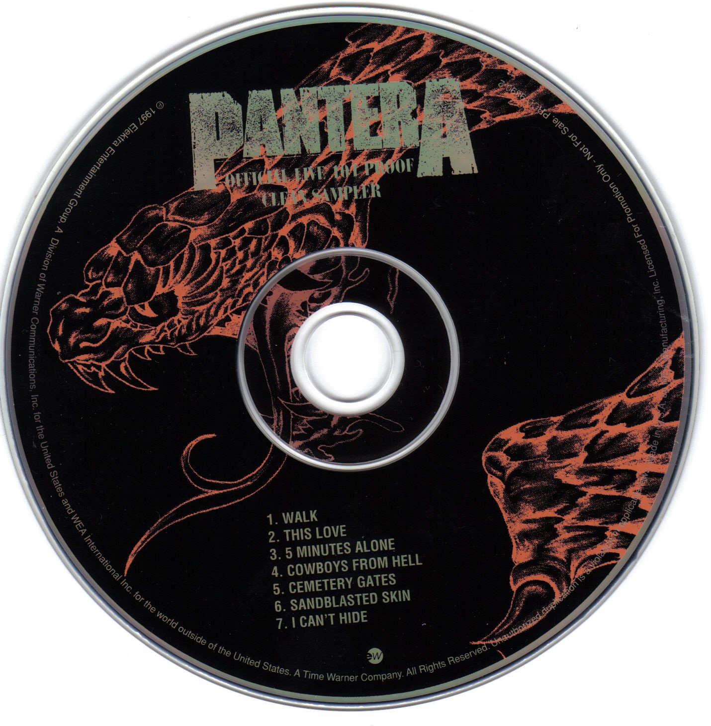 Pantera 1997 101 Proof