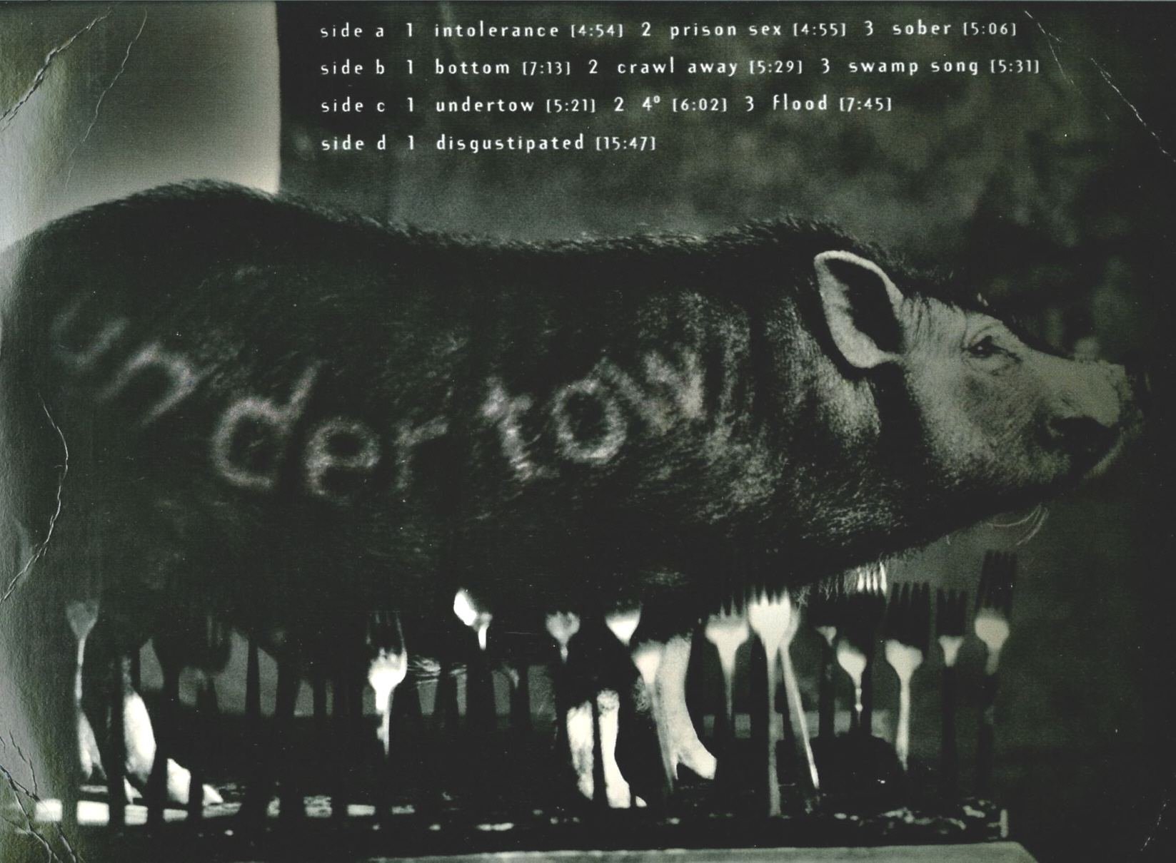 Tool Undertow Liner Notes