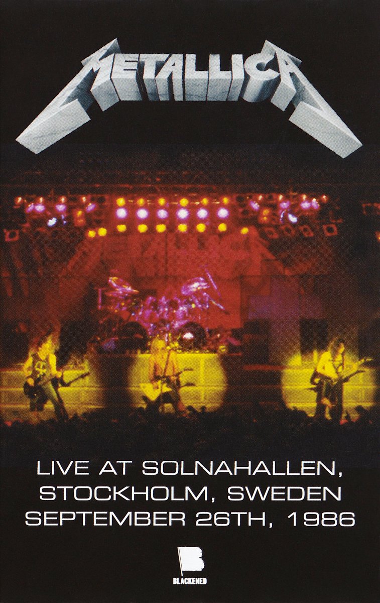 Metallica Live 1986