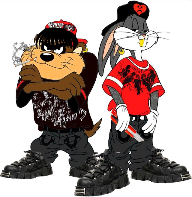 Gangster Taz Drawings