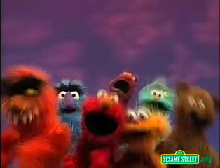 Sesame Street Frazzle Monster
