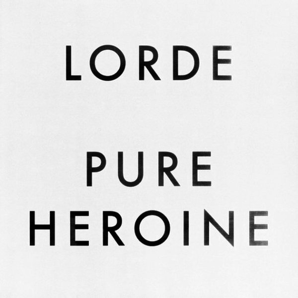 Lorde Album Cover Pure Heroine
