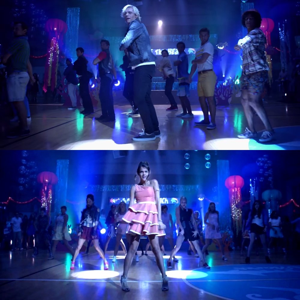 Ross Lynch And Cameron Boyce Dancing