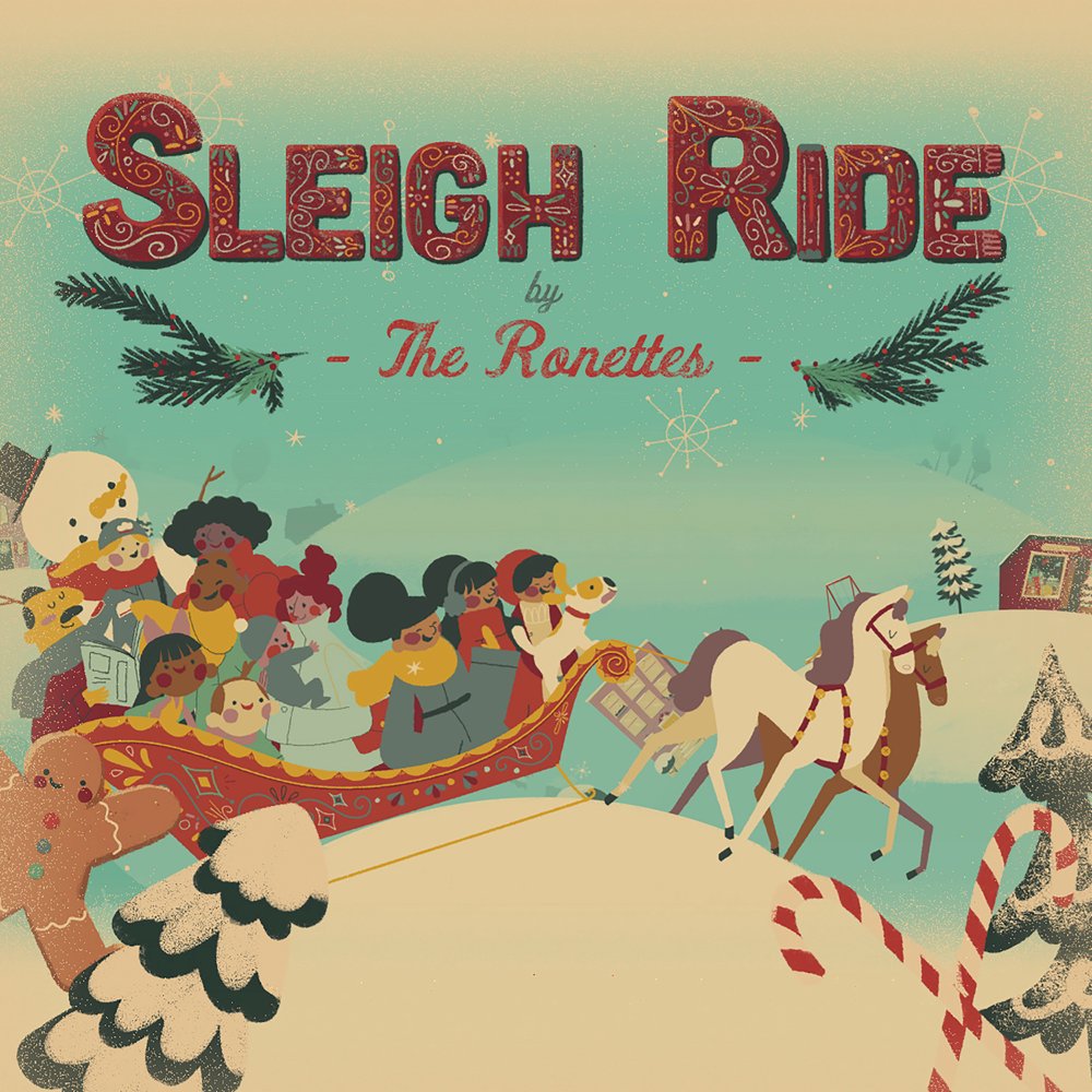 Sleigh Ride Cartoon