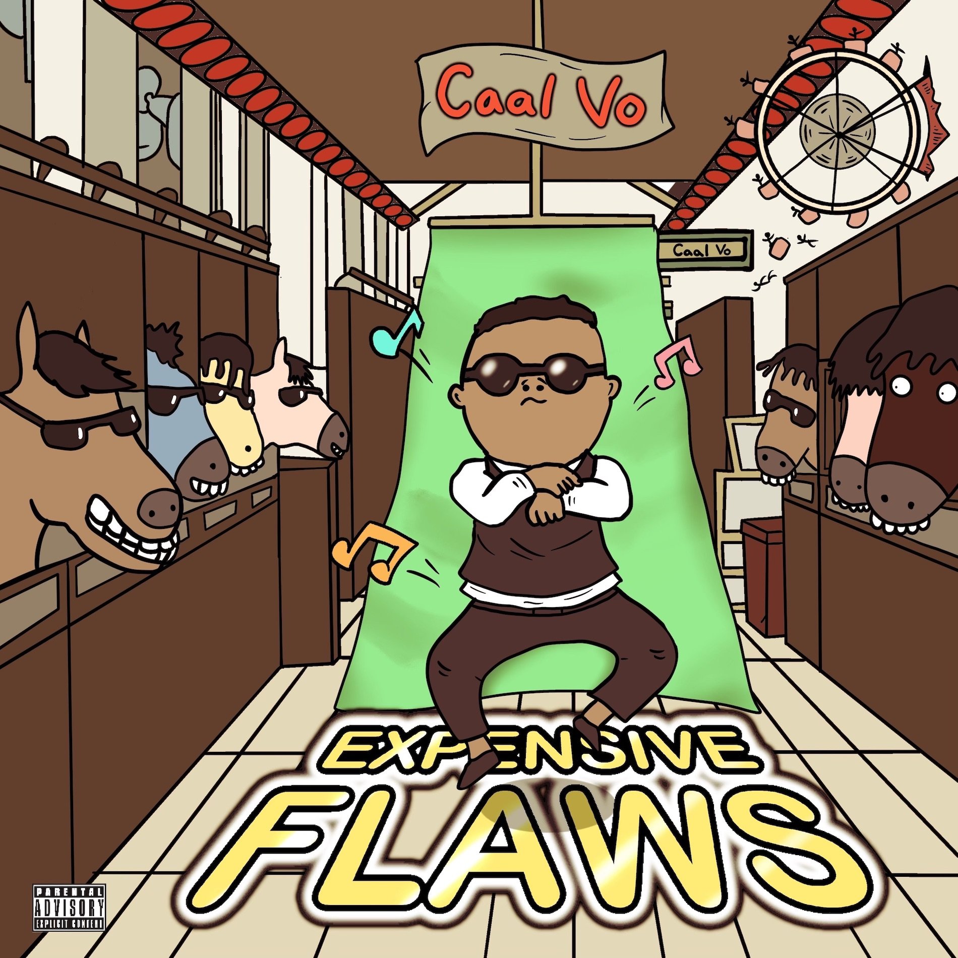 Gangnam Style Album Cover