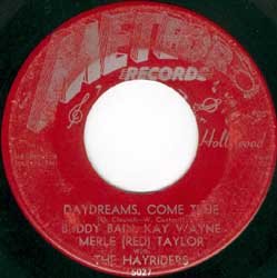 Buddy Bain, Kay Wayne, Merle (Red) Taylor With The Hayriders music ...