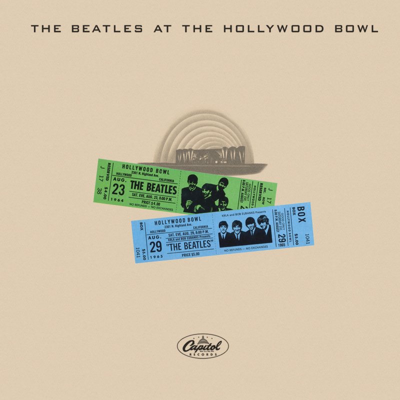 The beatles at the hollywood bowl store